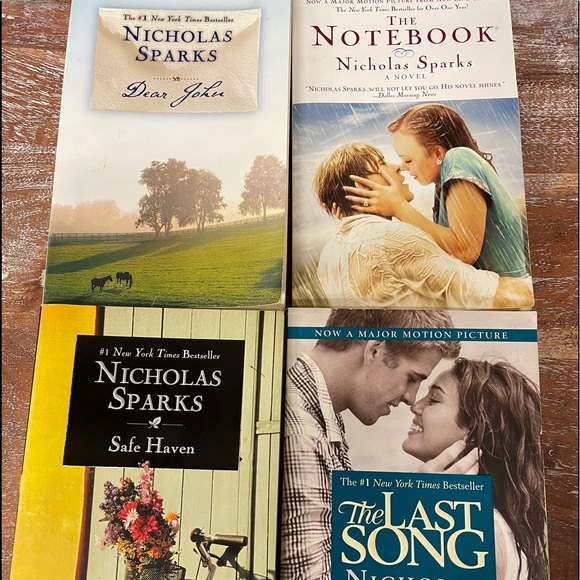 Nicholas Sparks | Other | Nicholas Sparks Book Bundle | Poshmark